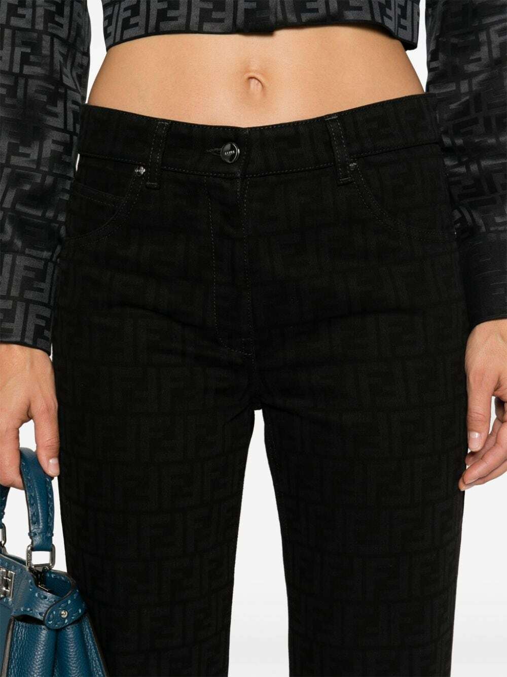 FENDI - Ff Denim Jeans Fendi