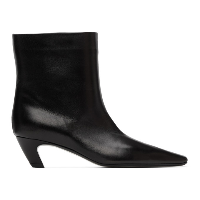 Khaite Black Arizona Boots Khaite