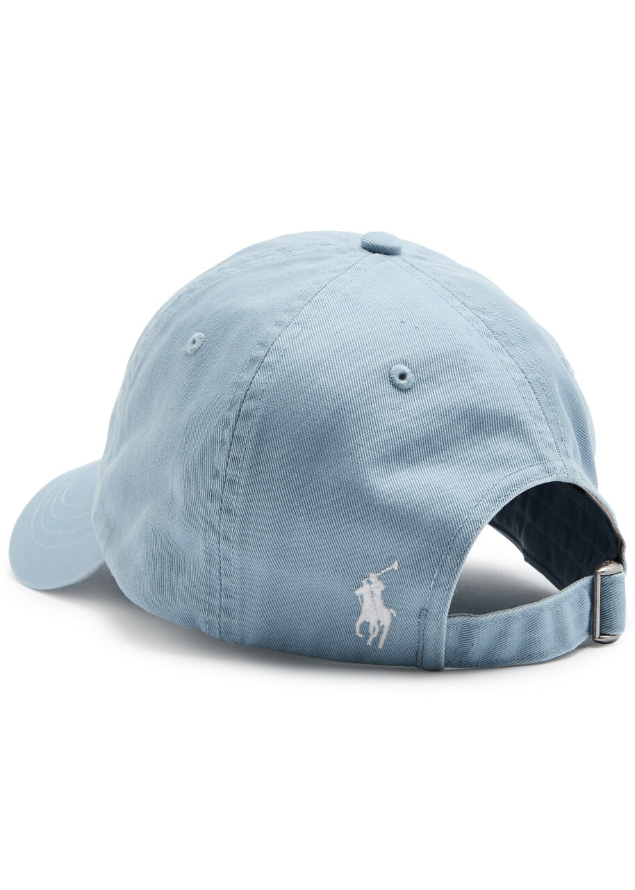 Polo Ralph Lauren Logo-embroidered Cotton cap - Blue - One Size Polo ...