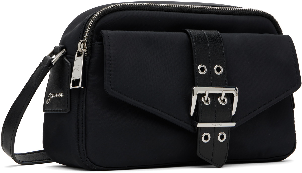 GANNI Black Bucky Camera Bag GANNI