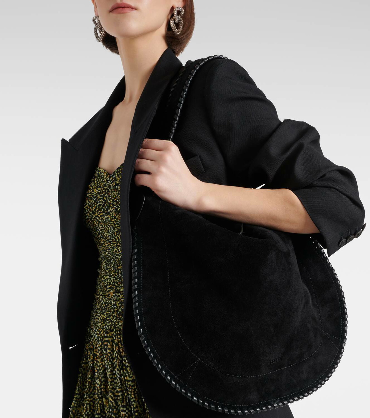 Isabel Marant Oskan Large suede tote bag Isabel Marant