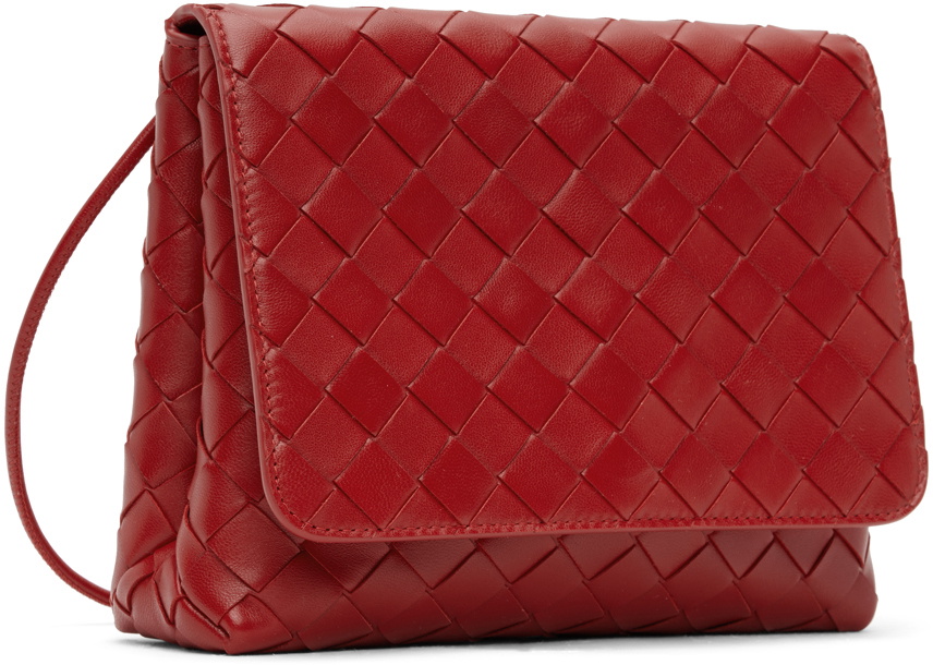 Bottega Veneta Red Mini Crossbody Shoulder Bag Bottega Veneta