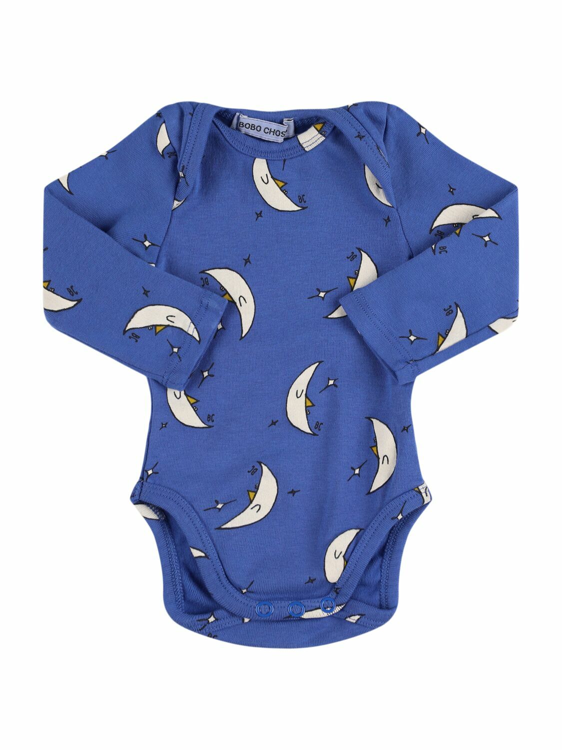 BOBO CHOSES Moon Print Organic Cotton Bodysuit Bobo Choses