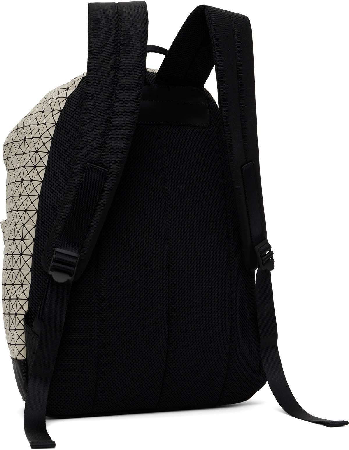 BAO BAO ISSEY MIYAKE Beige Daypack Backpack Bao Bao Issey Miyake