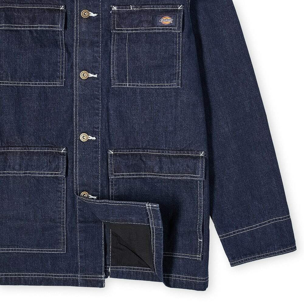 Dickies Men's Morristown Chore Jacket in Rinsed Indigo/Blue Dickies ...