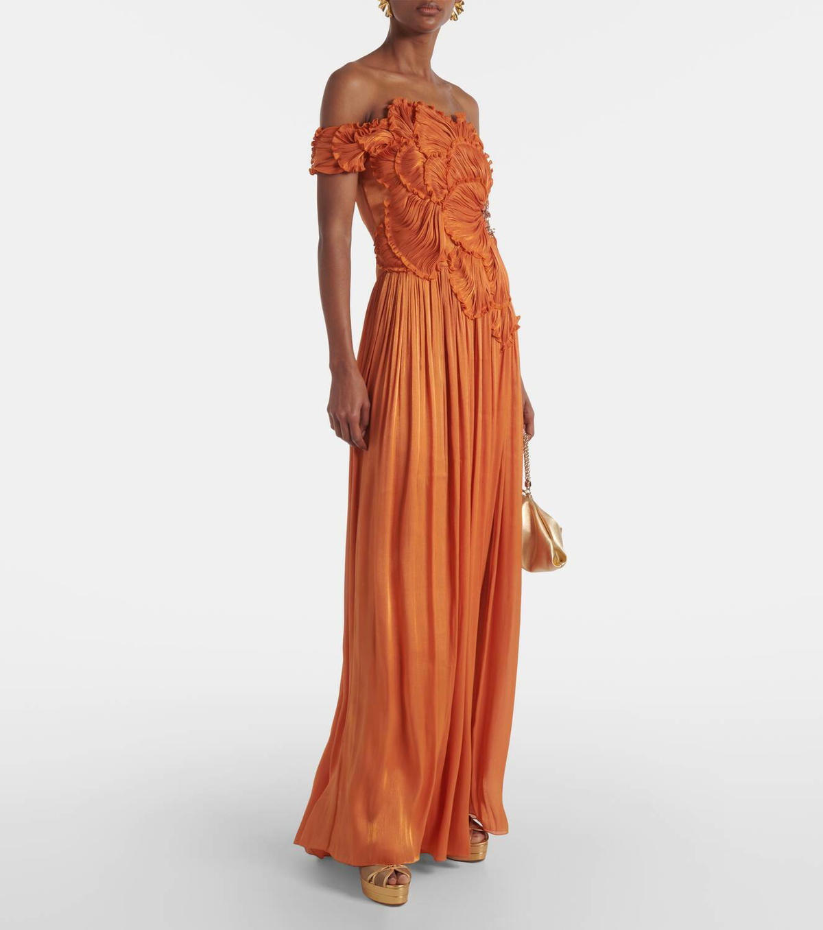 Costarellos Isla embellished gown Costarellos