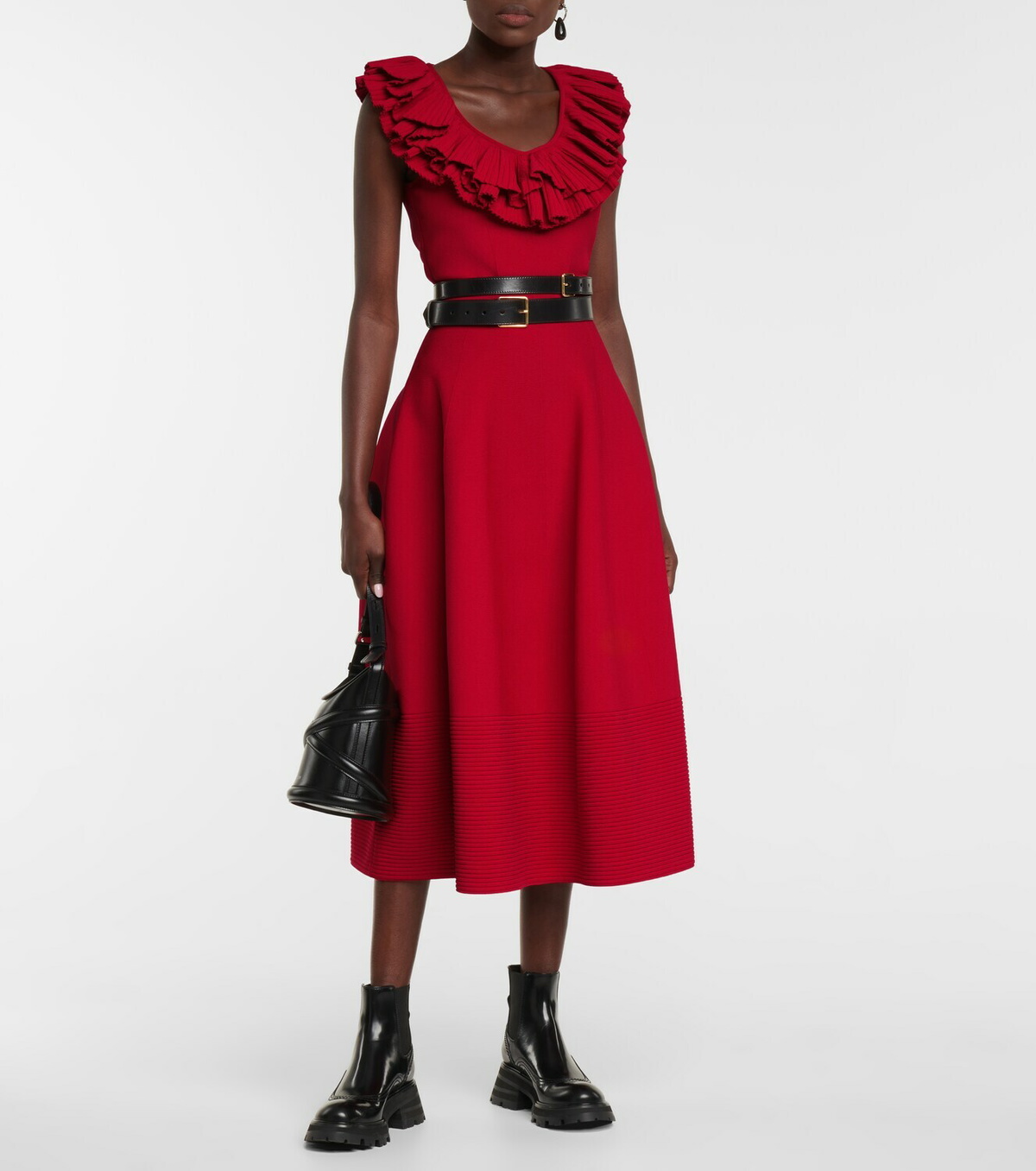 Alexander McQueen Ruffled top Alexander McQueen