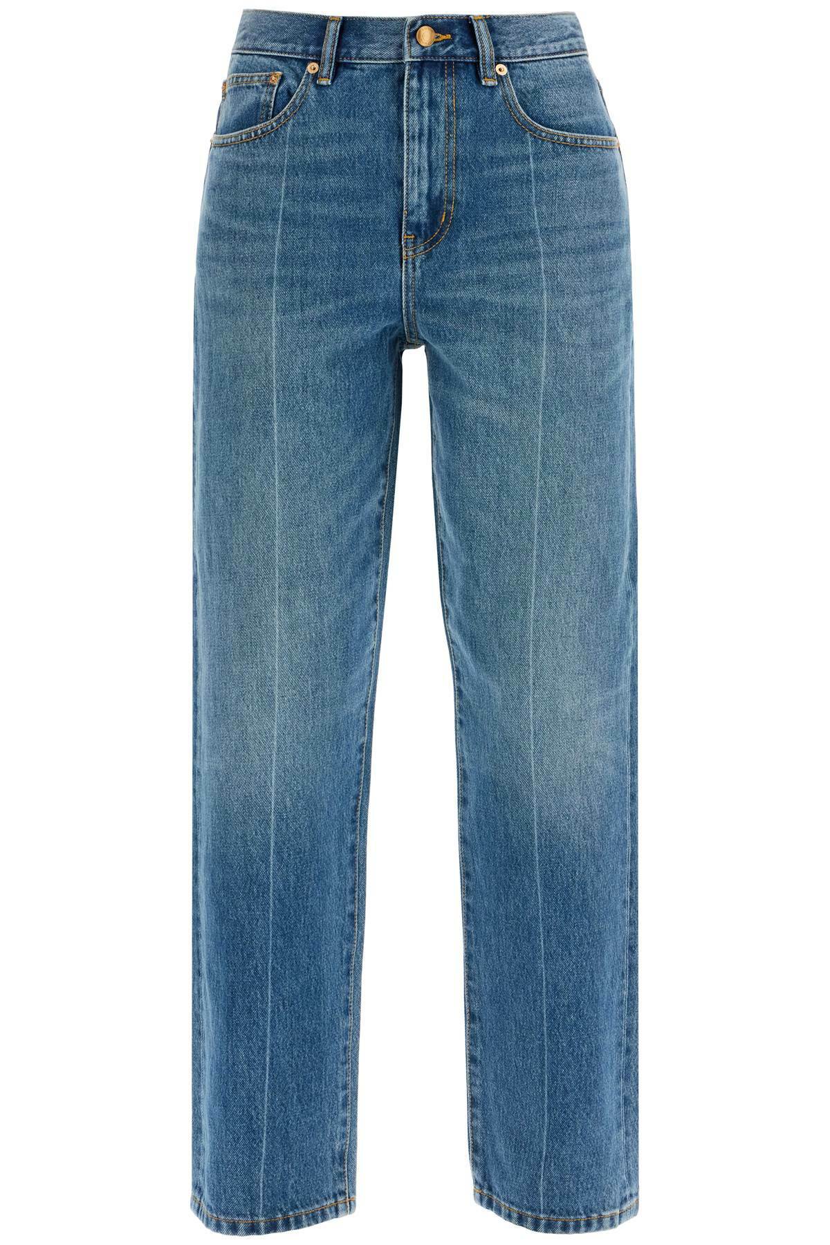 TORY BURCH regular fit jeans for men Blue Tory Burch