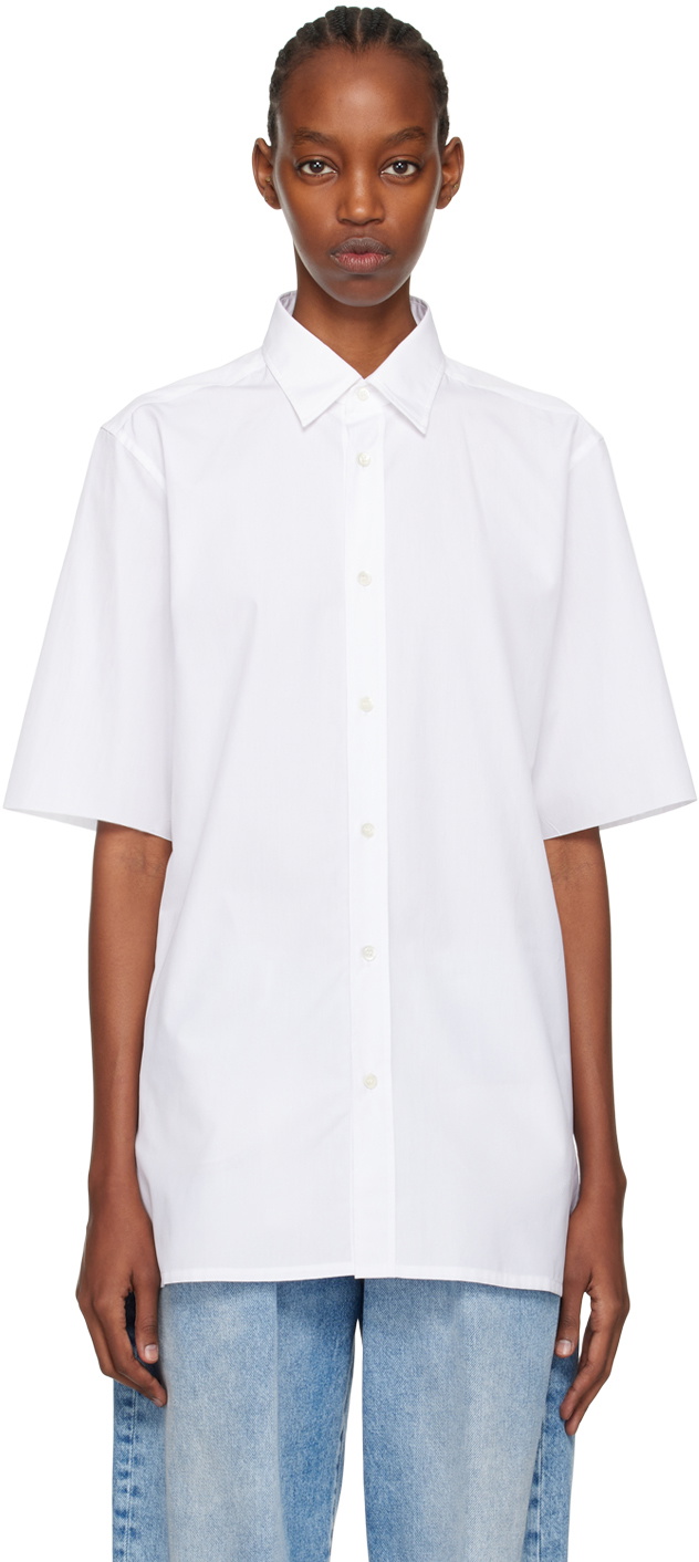 Maison Margiela White Button Up Shirt Maison Margiela