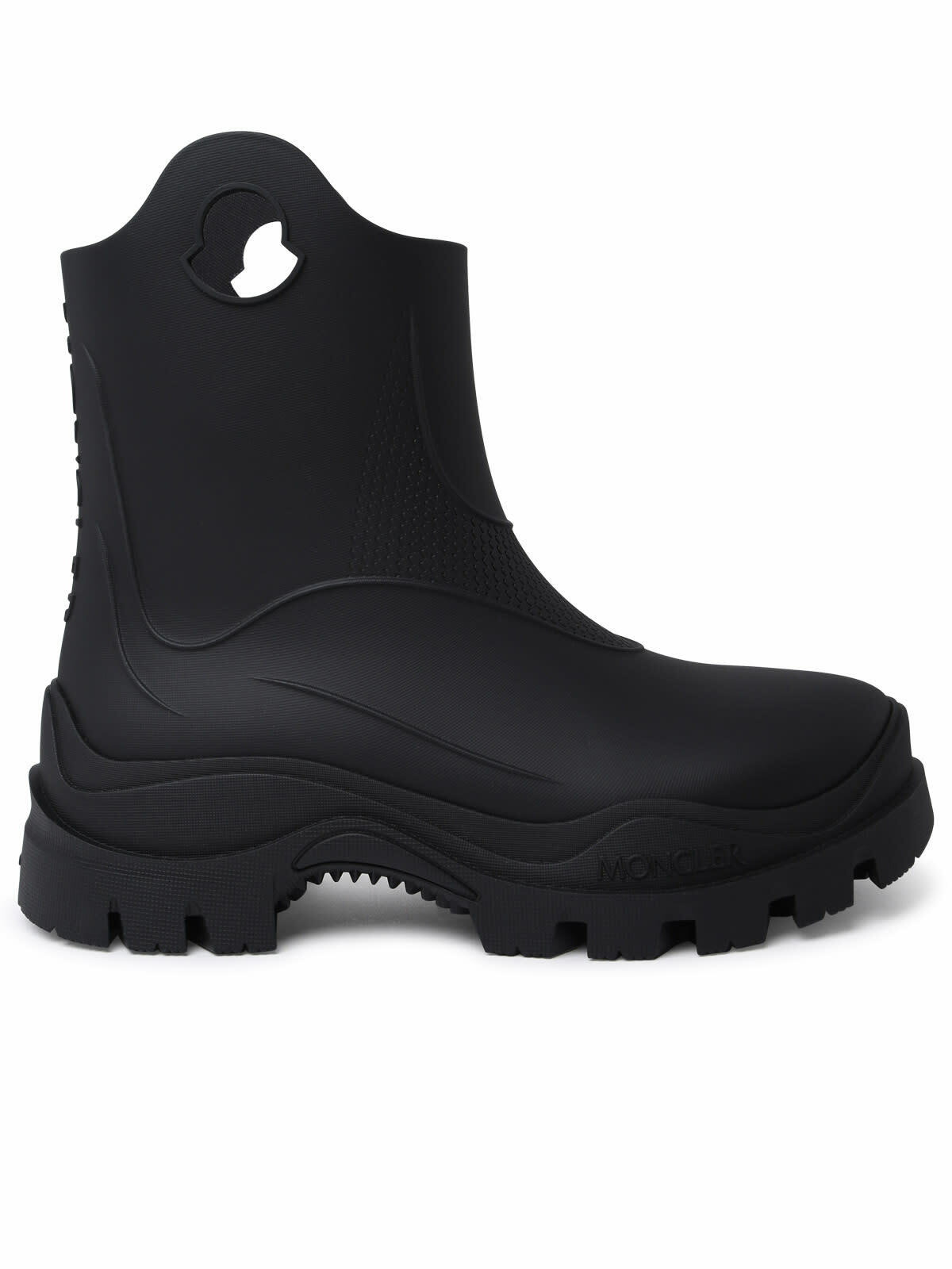 Moncler misty Black Pvc Rain Boots Moncler