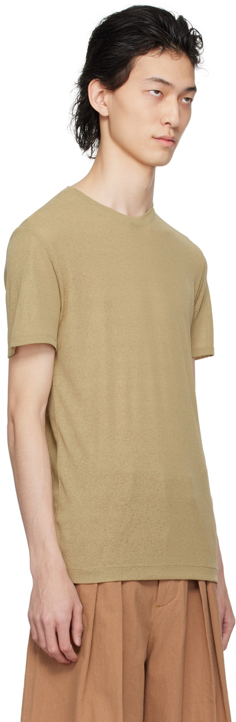 Nanushka Khaki Jenno T-Shirt Nanushka