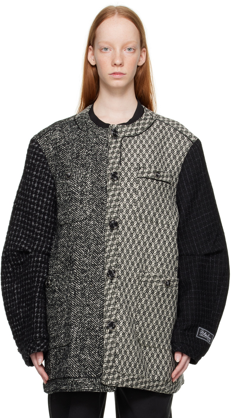 ADER error Black Bulky Coat ADER error