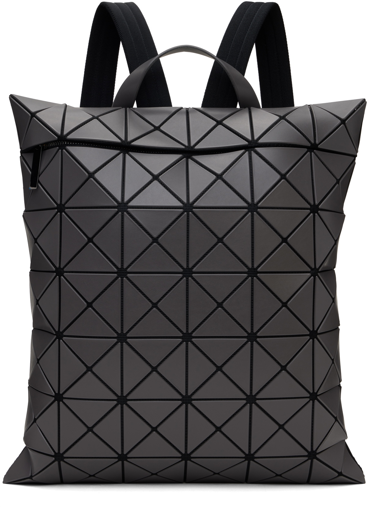 BAO BAO ISSEY MIYAKE Gray Flat Pack Backpack Bao Bao Issey Miyake