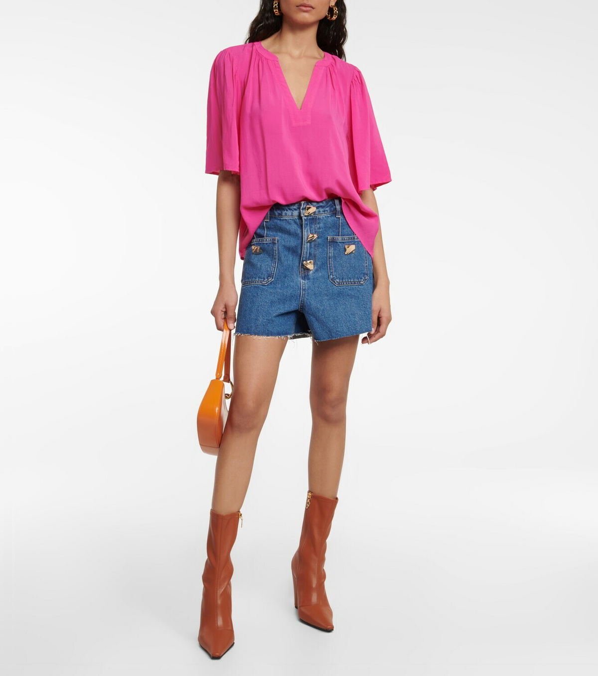 Velvet - Avary challis top Velvet