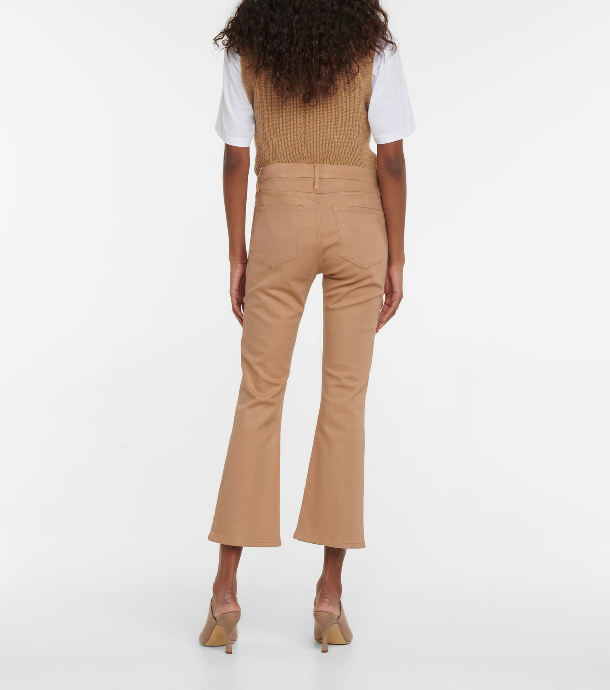 Frame - Le Crop Mini Boot mid-rise jeans Frame Denim