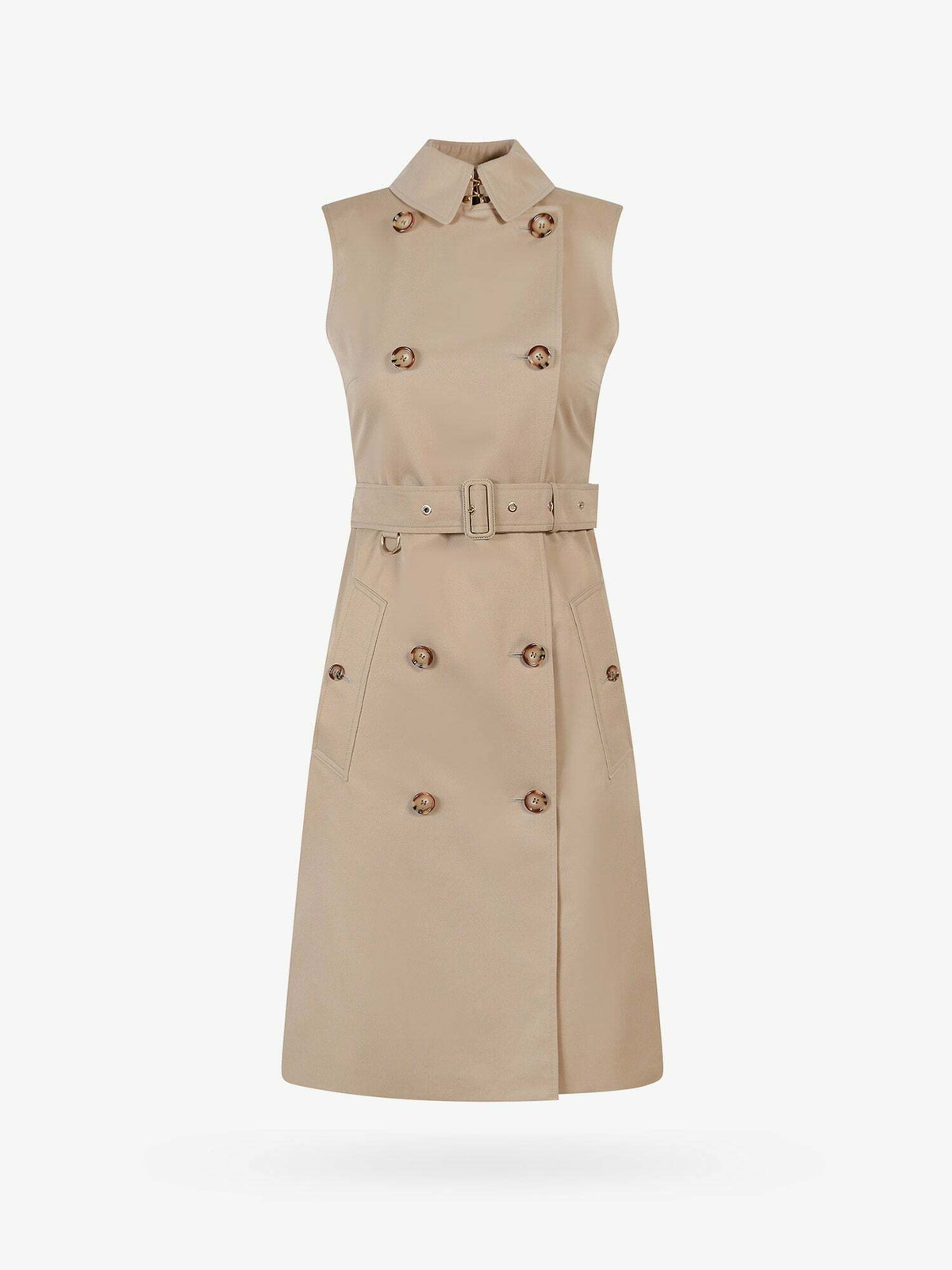Burberry Dress Beige Womens Burberry