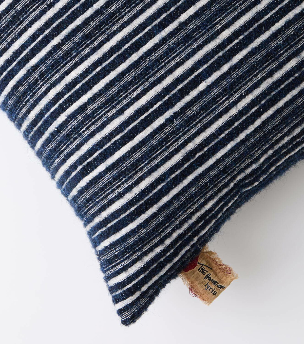 The House of Lyria Cornelius wool and cotton striped cushion The House ...