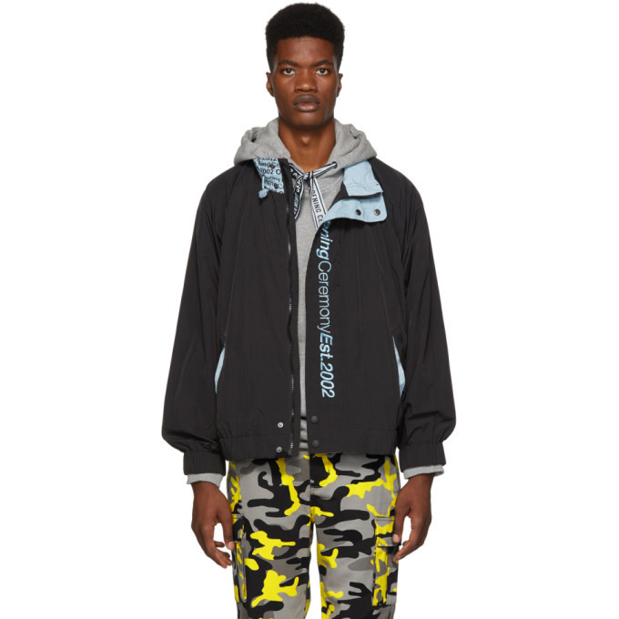 Opening Ceremony Black Wind Jacket Opening Ceremony