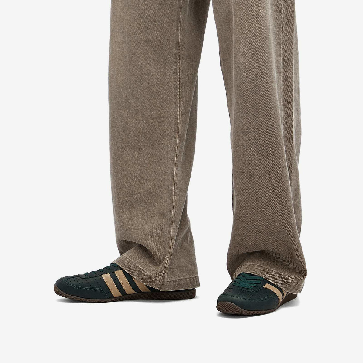 Adidas Men's Japan W in Mineral Green/Crystal Sand/Wonder White adidas