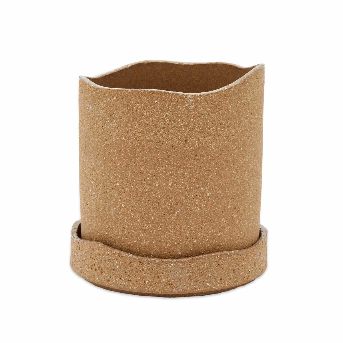 Ferm Living Uneru Plant Pot 13cm in Brown ferm LIVING