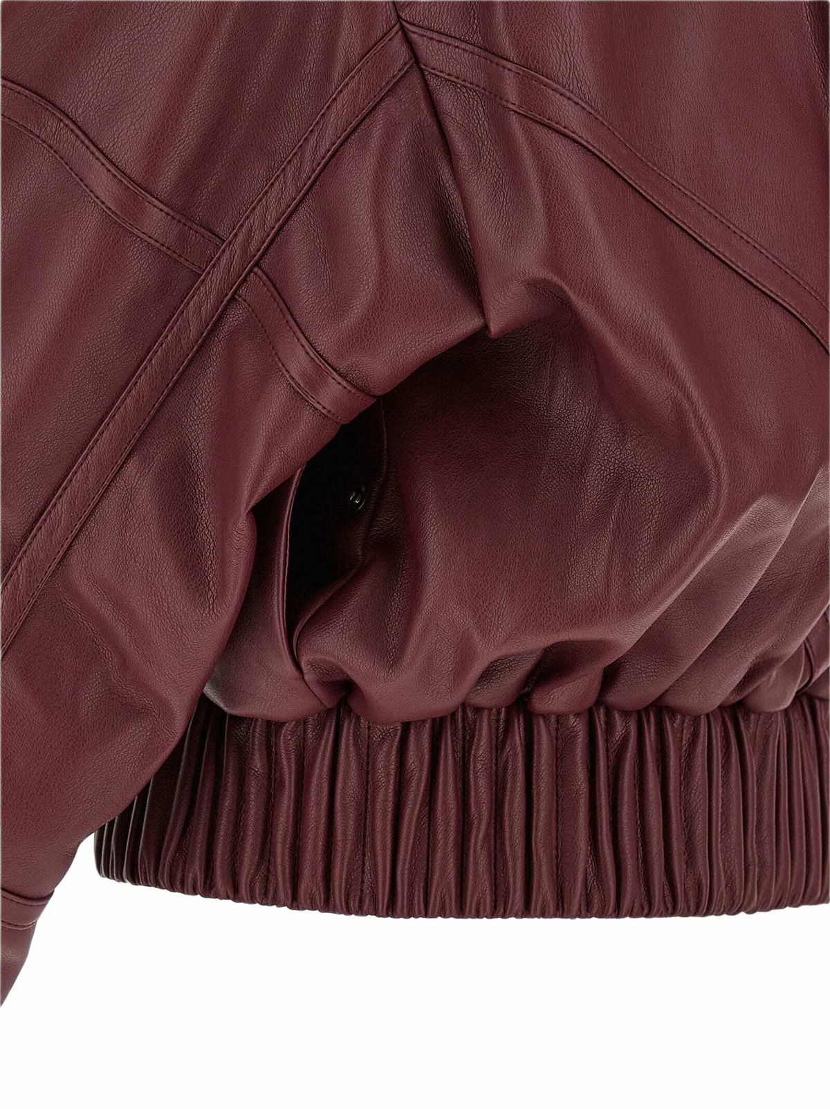 Rotate by Birger Christensen Leather Effect Bomber Jacket ROTATE Birger ...