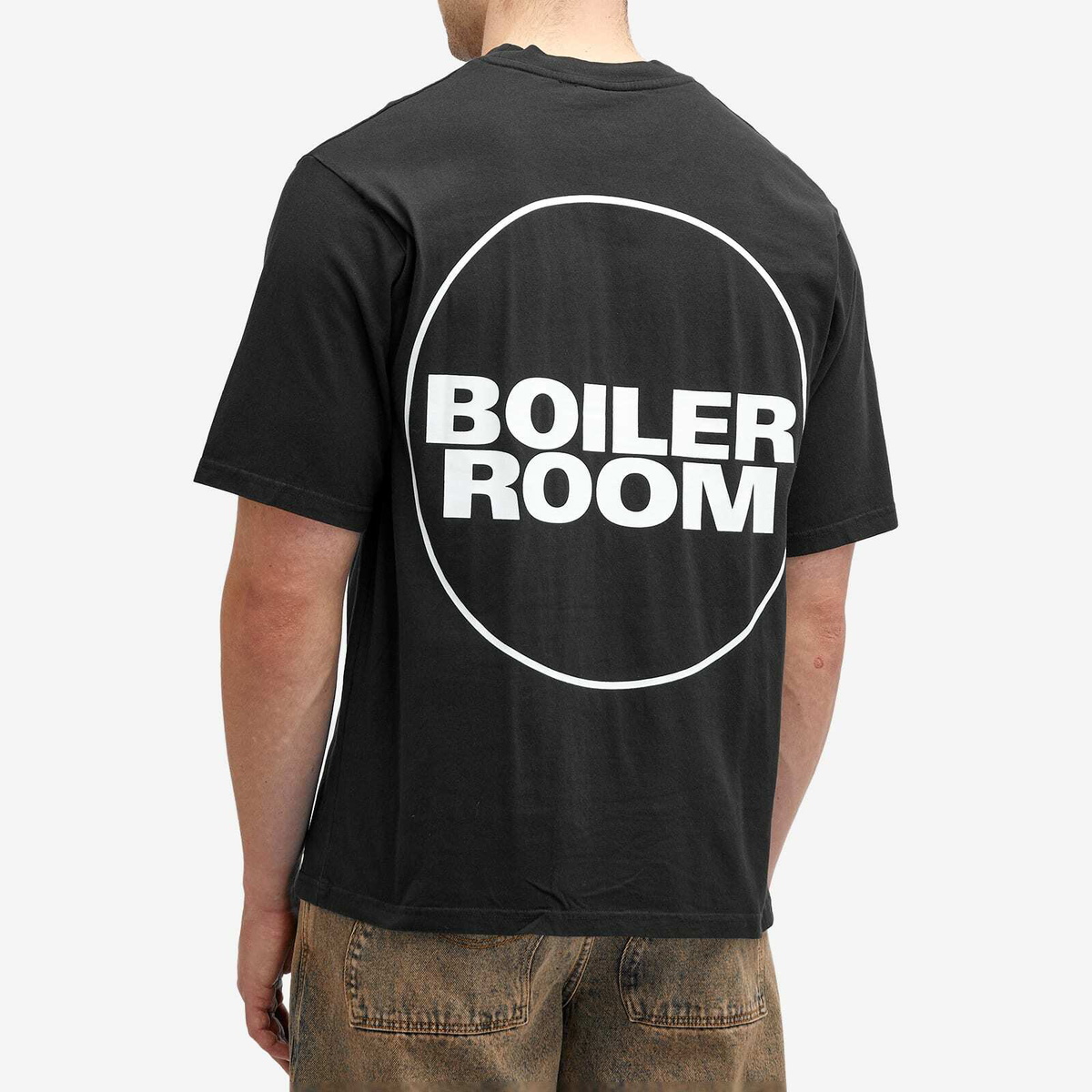 Boiler Room Men's Logo T-Shirt in Black Boiler Room