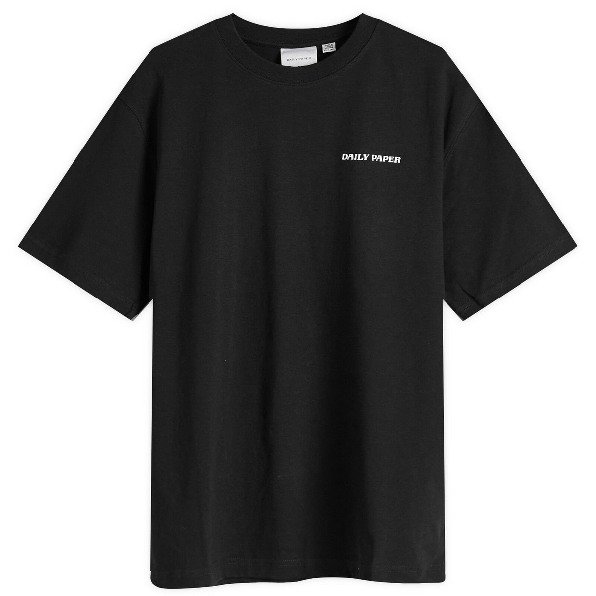 Daily Paper Men's Dias Logo T-Shirt in Black Daily Paper