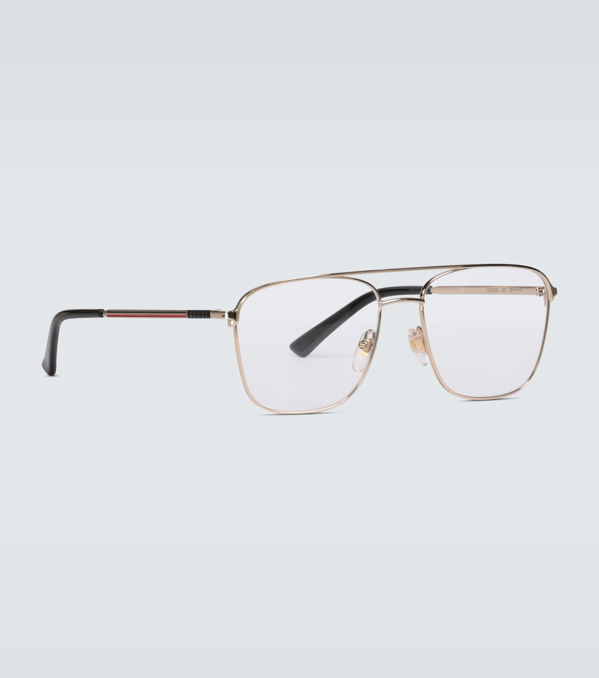 Gucci - Square-framed aviator glasses Gucci