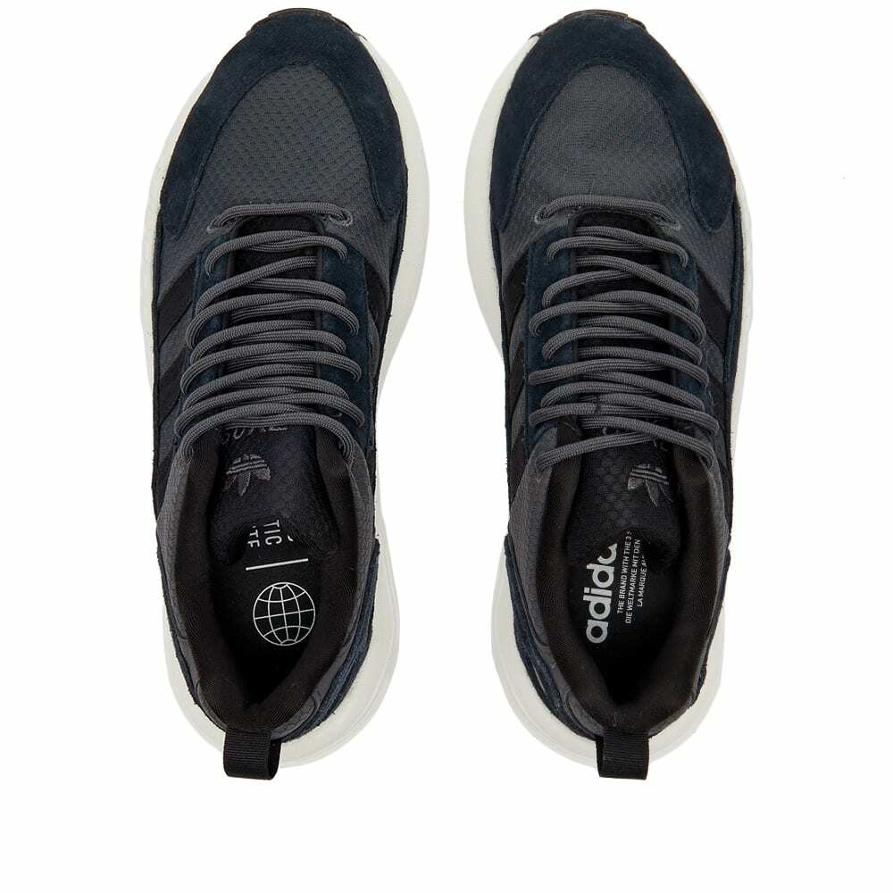 Adidas Women's ZX 22 Boost W Sneakers in Grey/Core Black/Cloud adidas