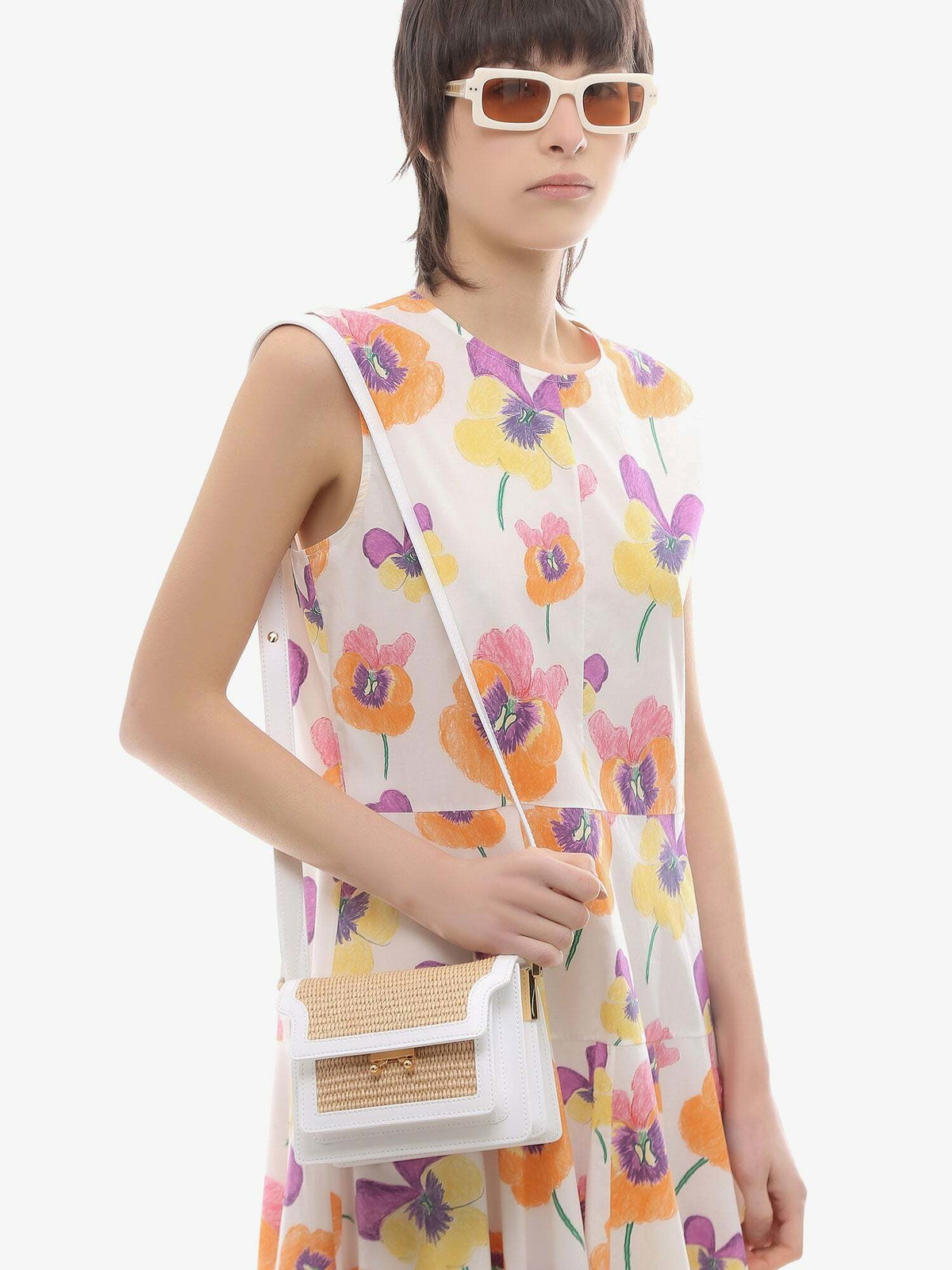 Marni Trunk Soft White Womens Marni