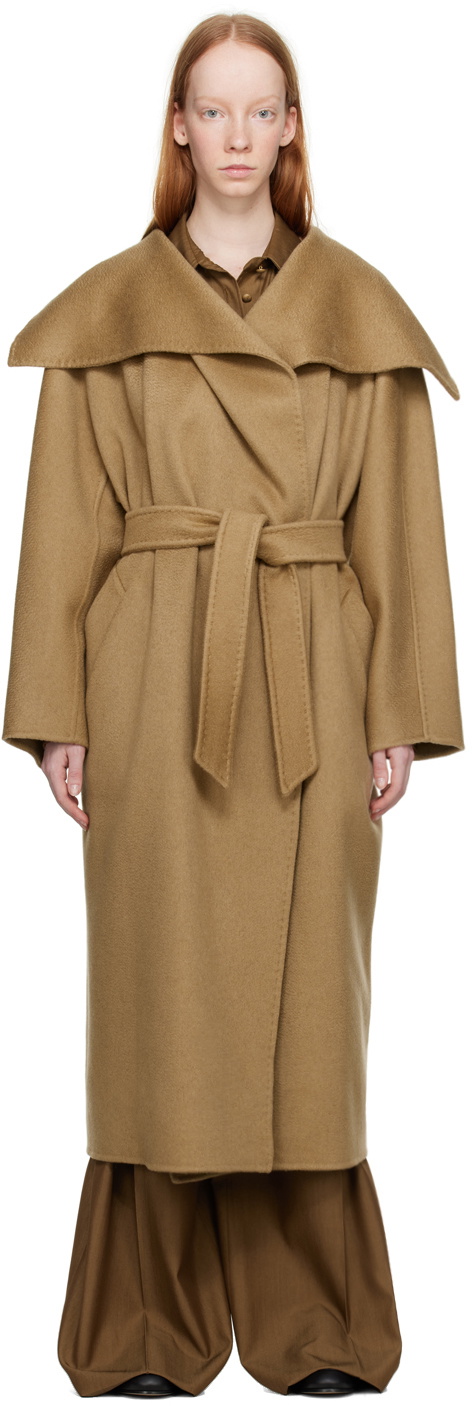 Max Mara Brown Rienza Coat Max Mara