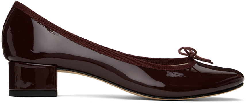 Repetto Burgundy Camille Heels Repetto