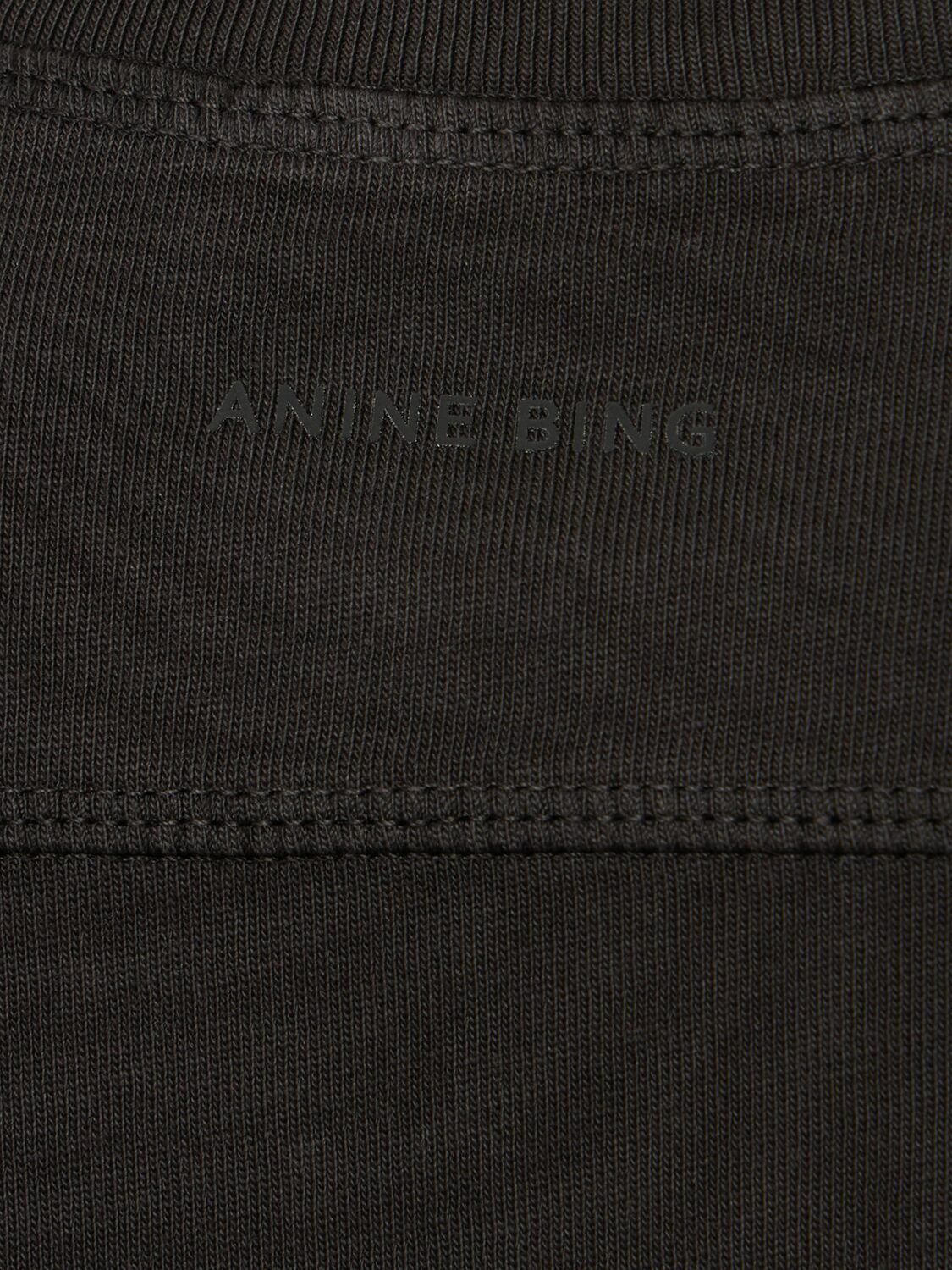 ANINE BING Jaylin Logo Jersey T-shirt ANINE BING