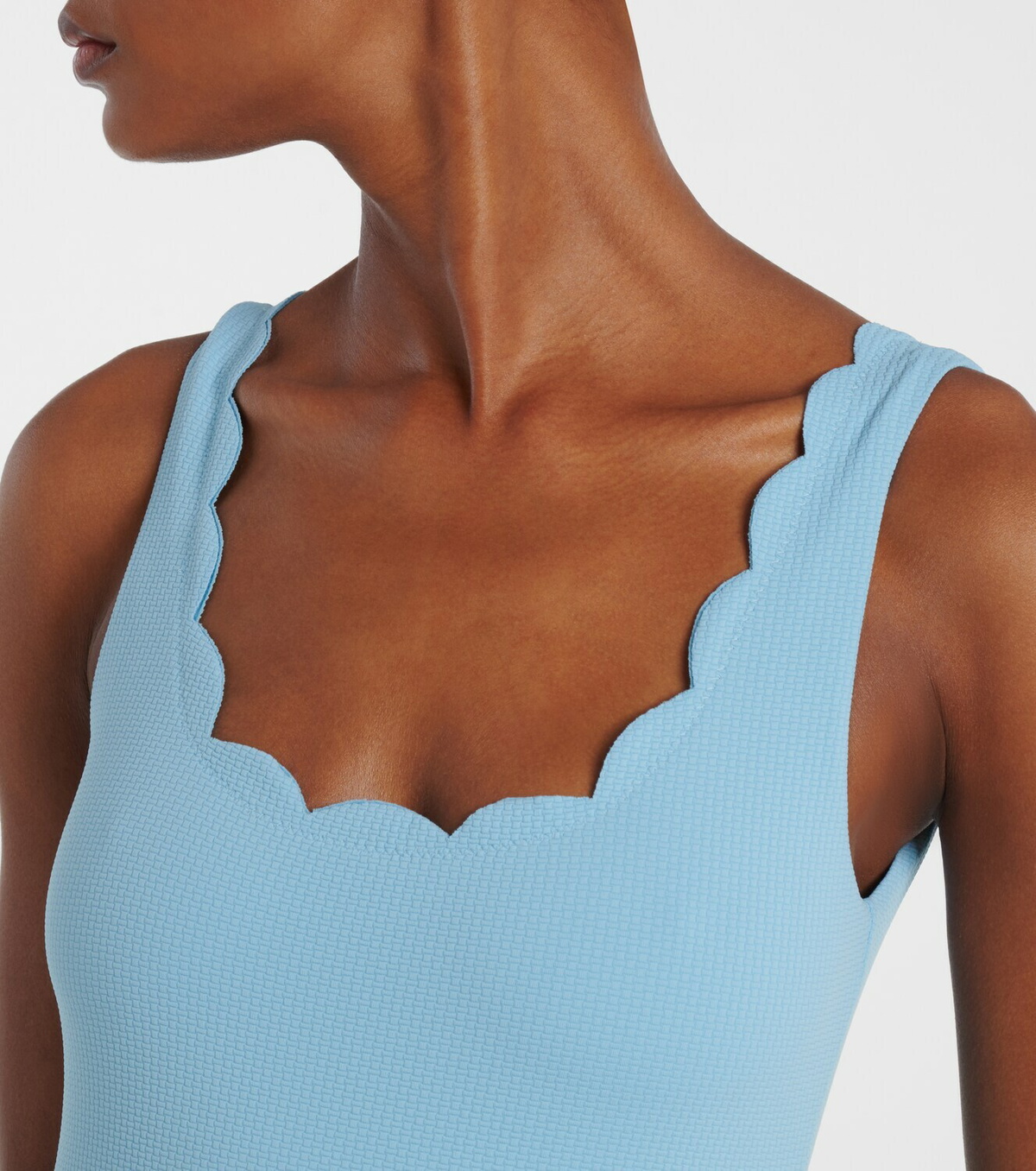 Marysia Palm Springs scalloped swimsuit Marysia