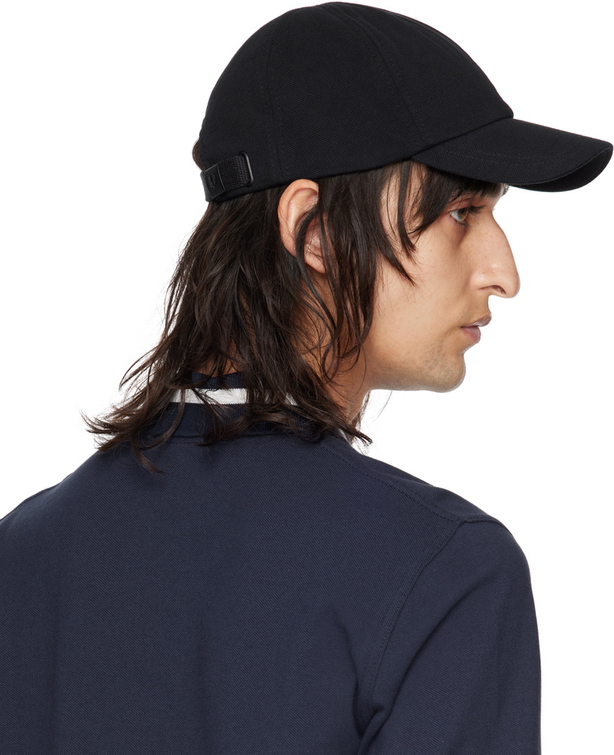 Fred Perry Black Classic Piqué Cap Fred Perry