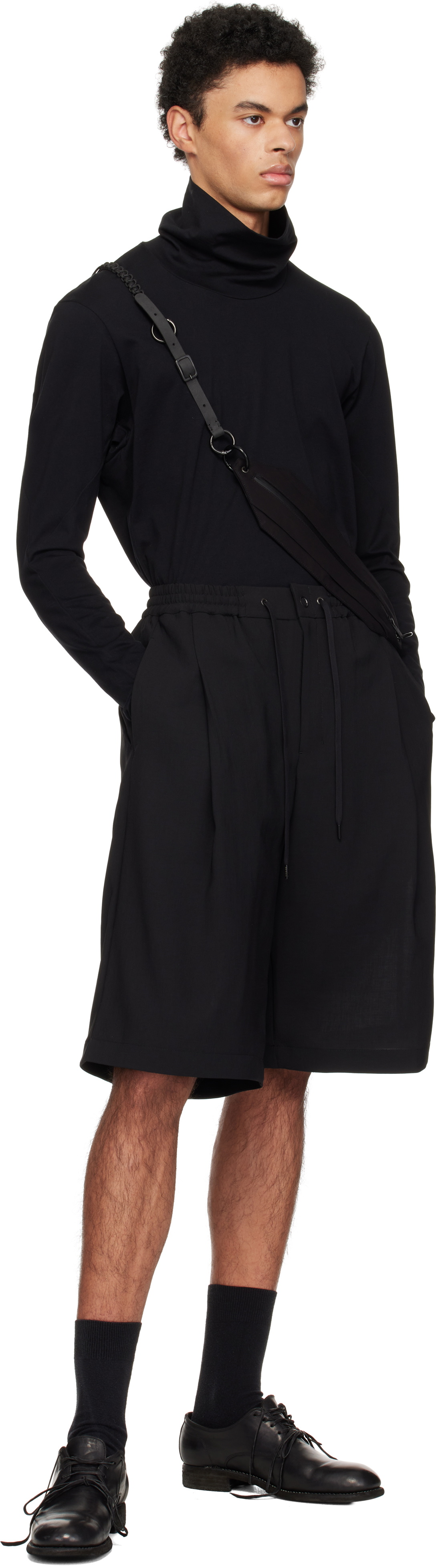 DEVOA Black Zip Pouch