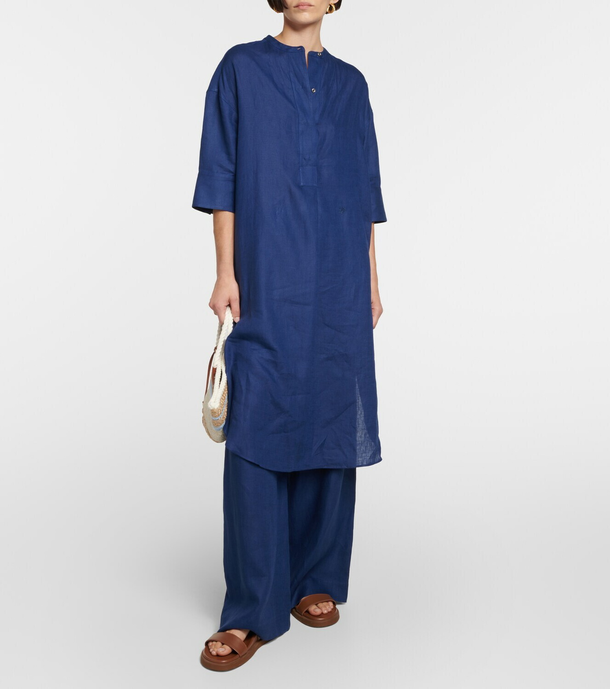 Loro Piana Lindsie linen kaftan Loro Piana