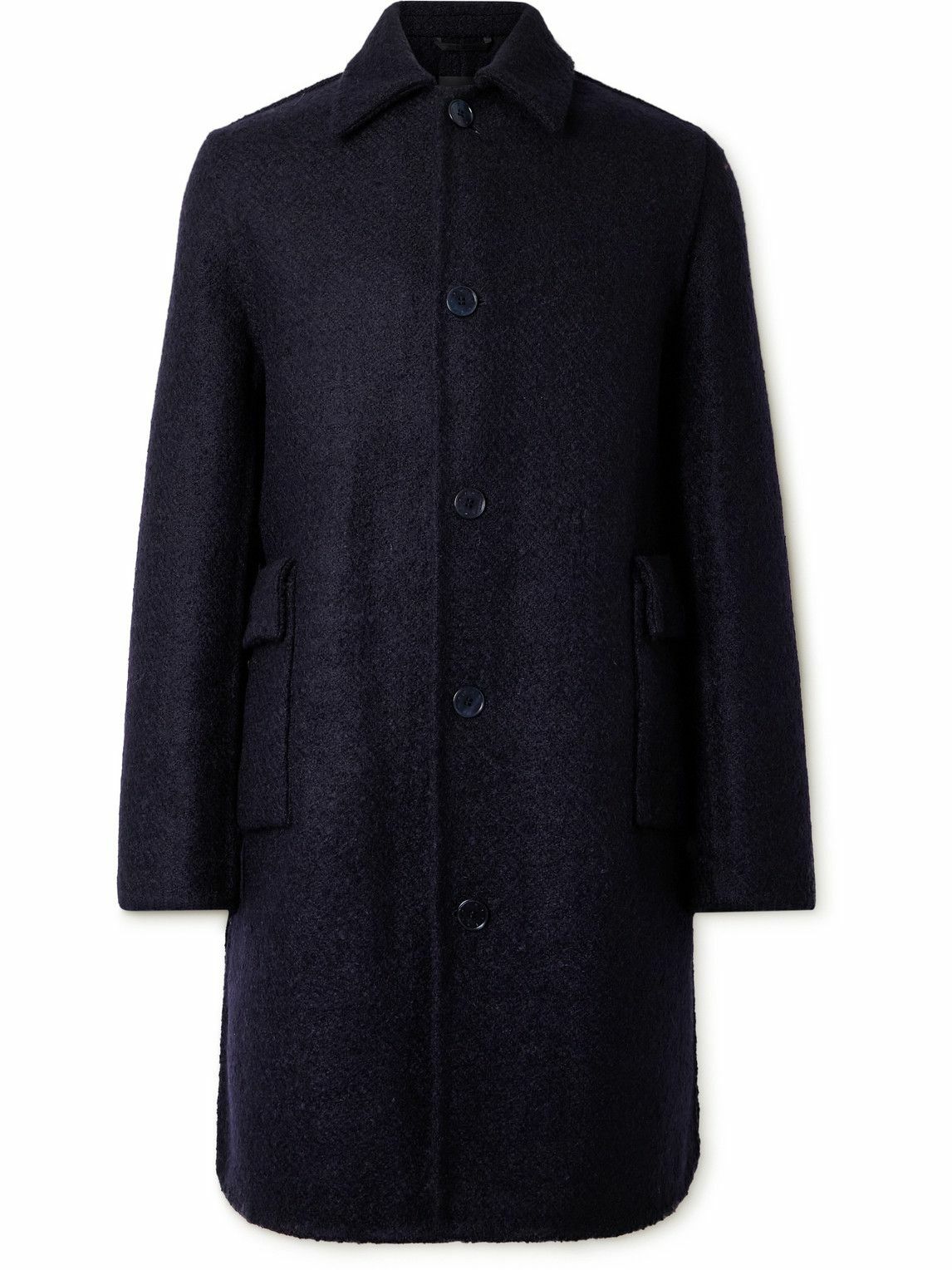 Givenchy - Double-Faced Wool-Blend Coat - Blue Givenchy