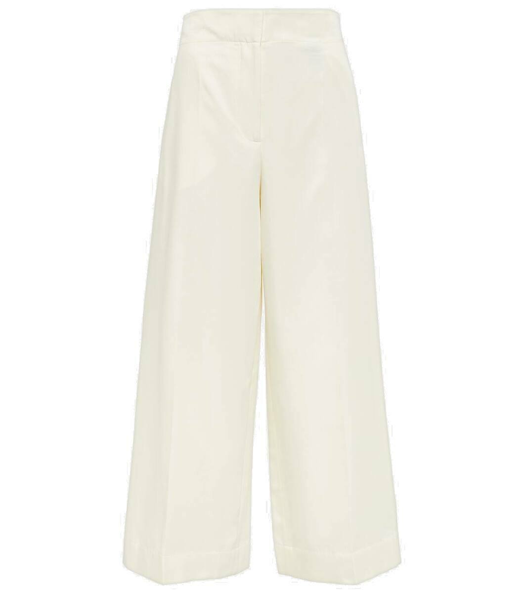 Joseph Thurlow silk and cotton wide-leg pants Joseph