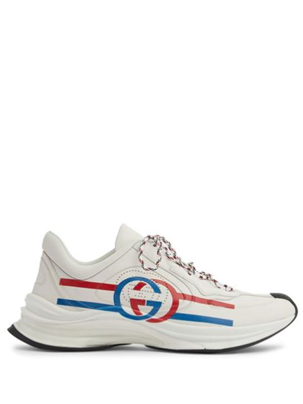GUCCI - Run Leather Sneaker Gucci