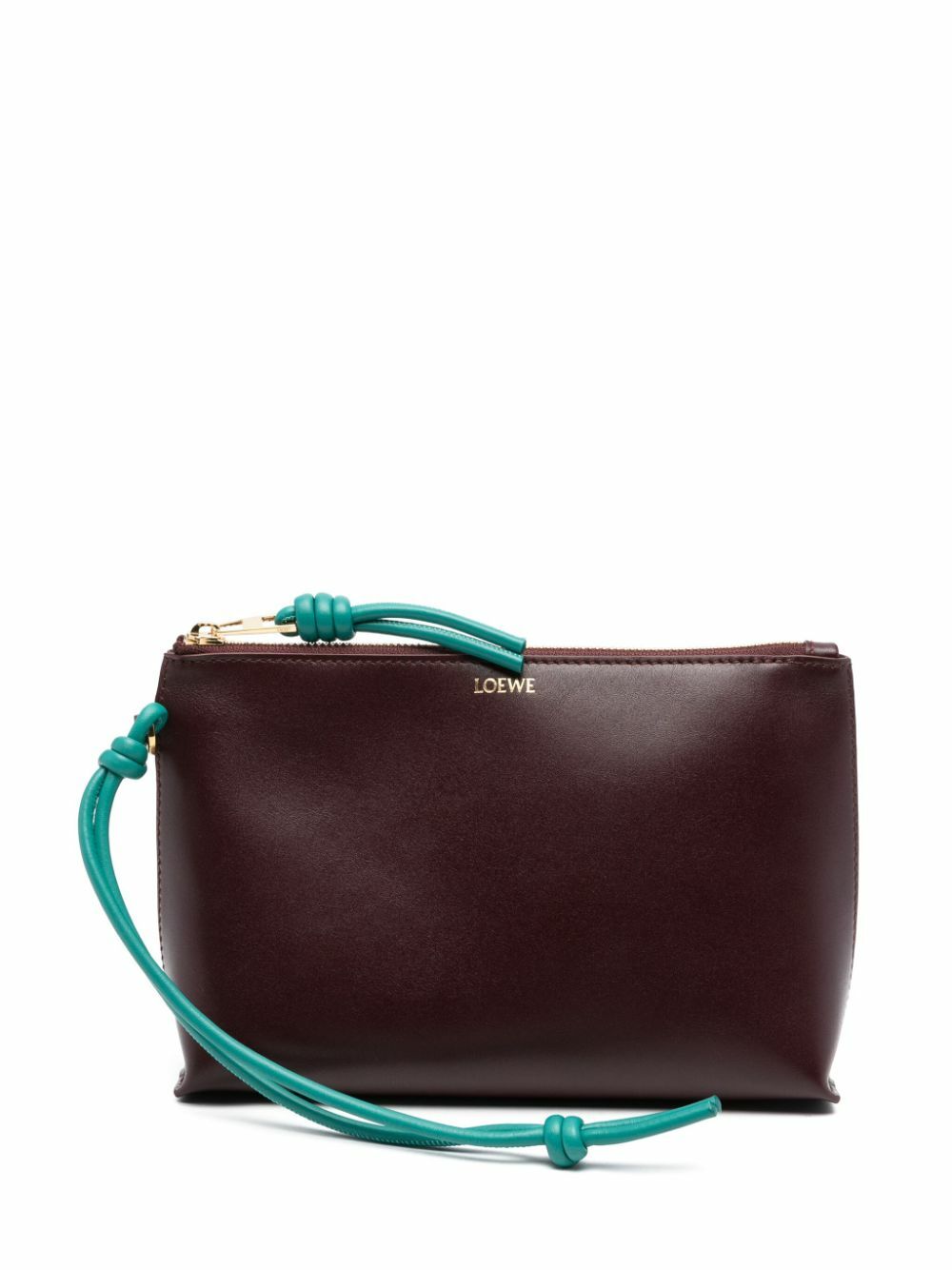 LOEWE - Knot Leather Clutch Bag Loewe