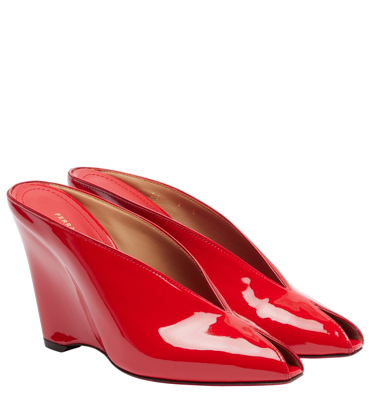 Ferragamo Alicia leather mules Salvatore Ferragamo