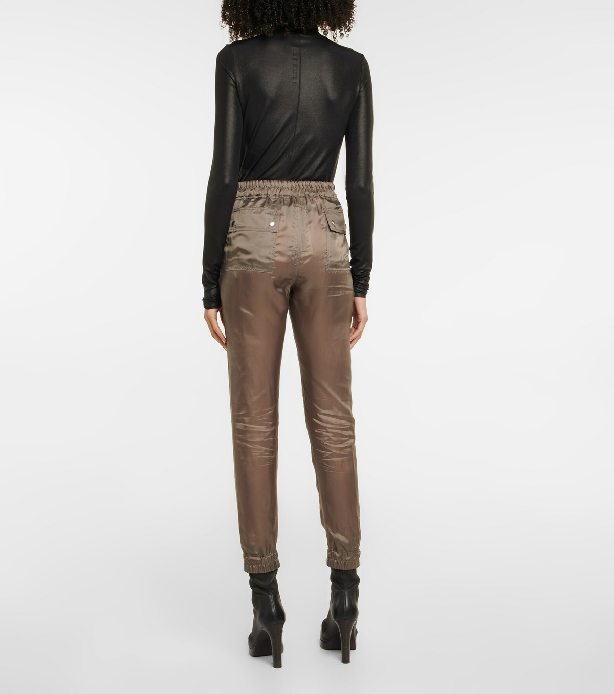 Rick Owens - Bela cupro sweatpants Rick Owens