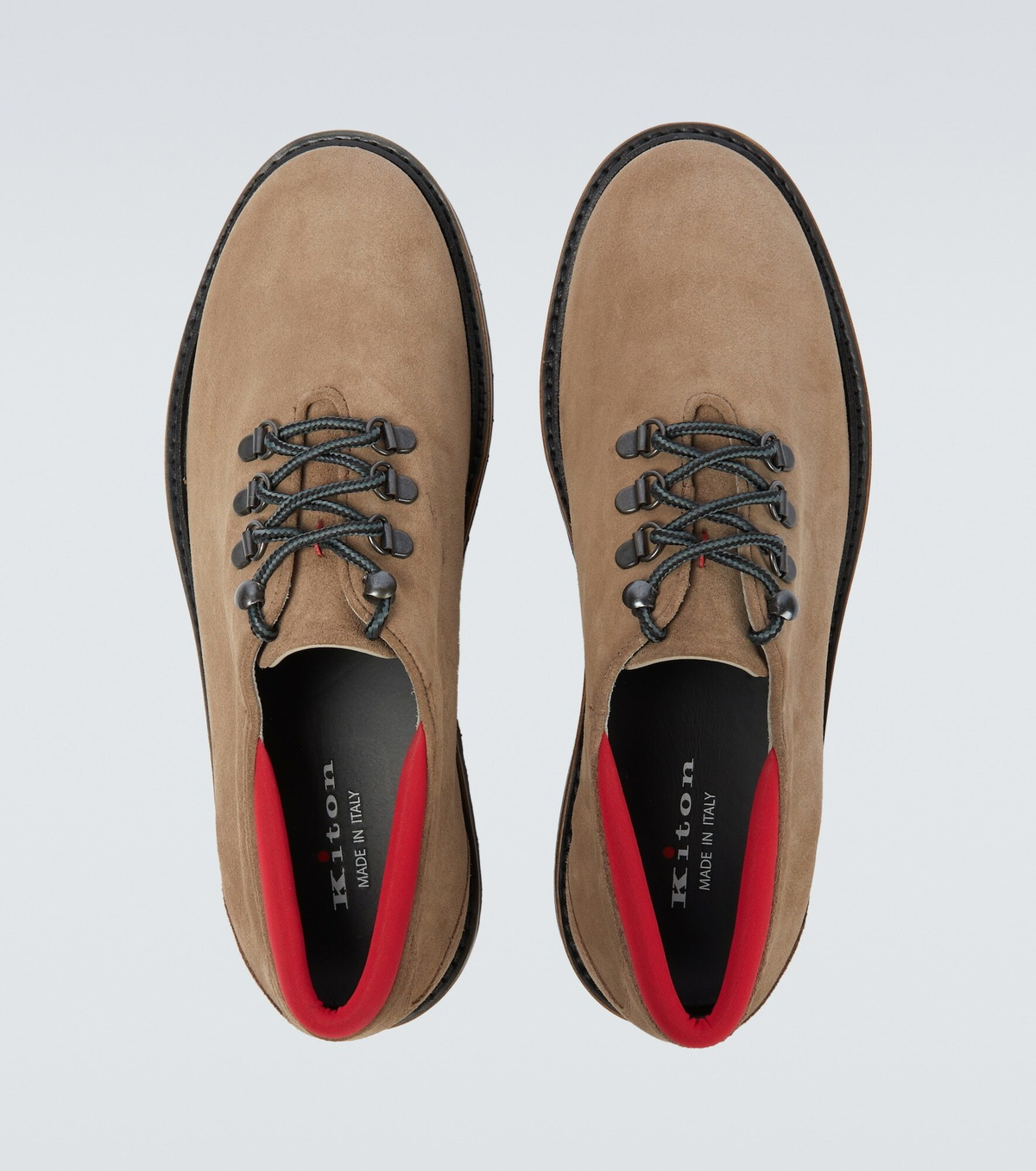 Kiton - Suede lace-up shoes Kiton