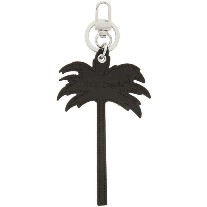 Palm Angels Black Palm Tree Keychain Palm Angels
