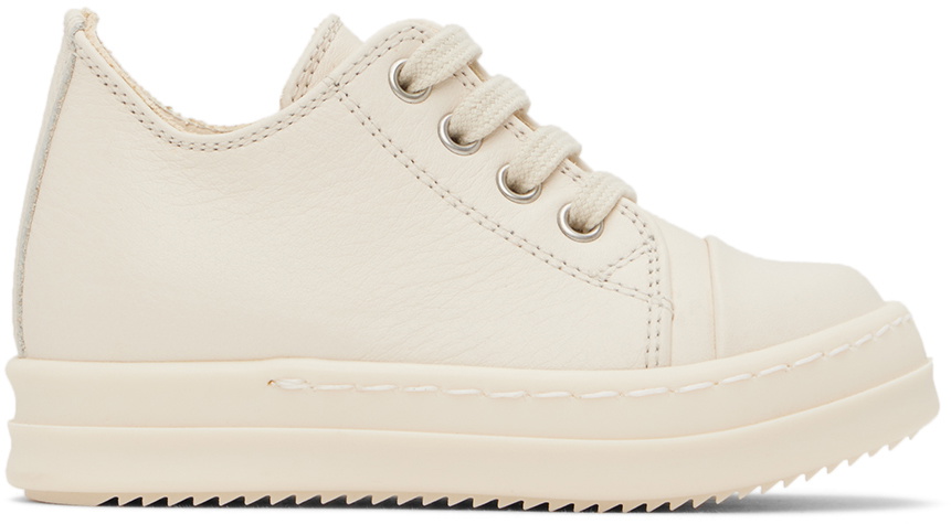 Rick Owens Baby Off-White Low Sneakers Rick Owens