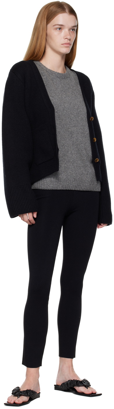 KHAITE Gray Jean Sweater Khaite