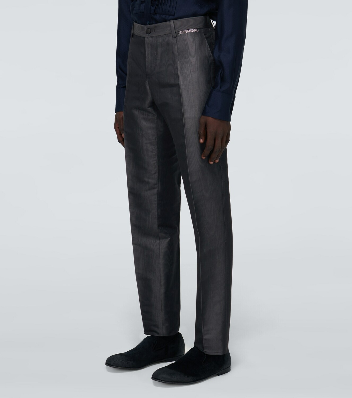 Dolce&Gabbana - faille moiré formal pants Dolce & Gabbana