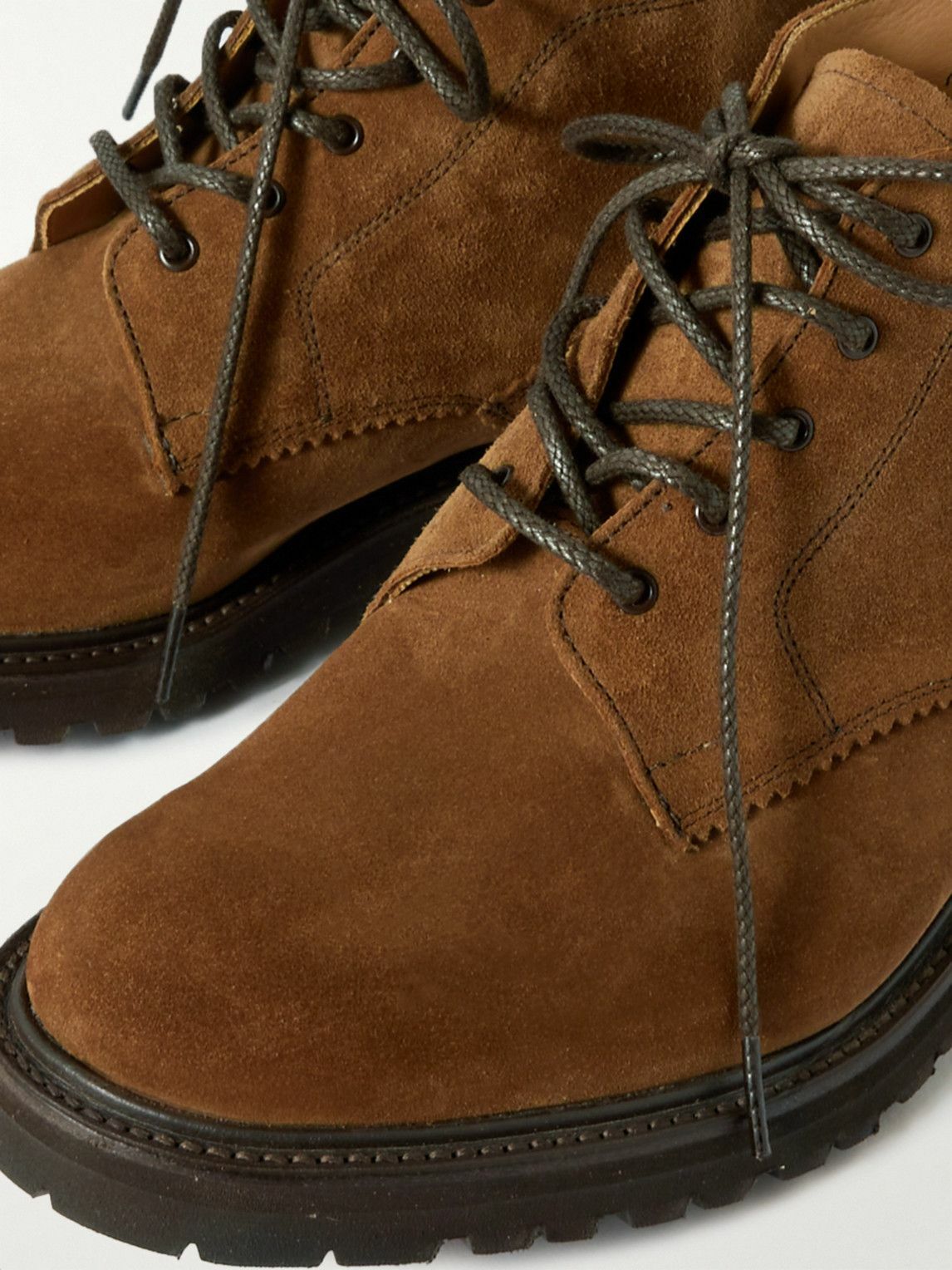 Tricker's - Evedon Suede Boots - Brown Tricker's