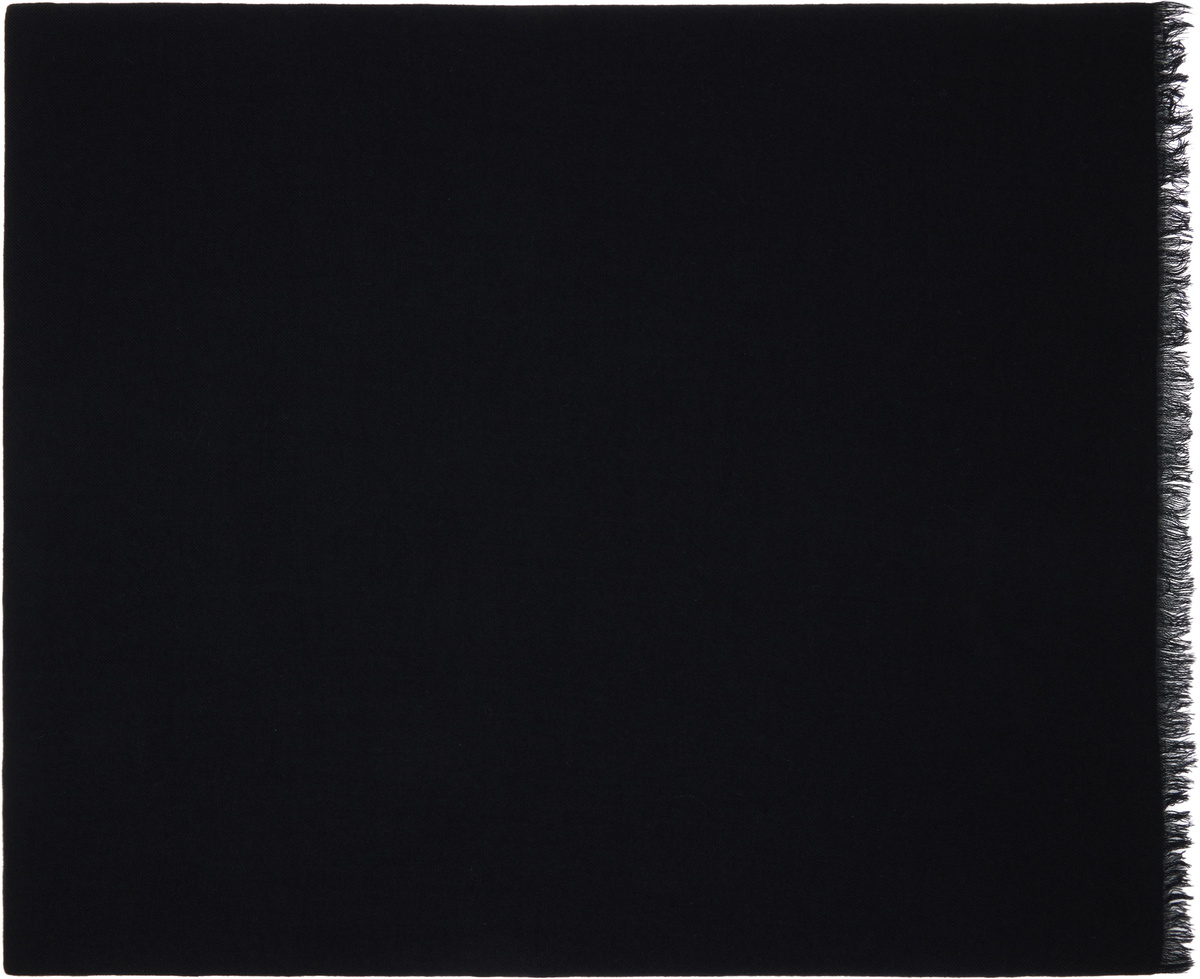 Rick Owens Black Concordians Cashmere Wonder Scarf Rick Owens
